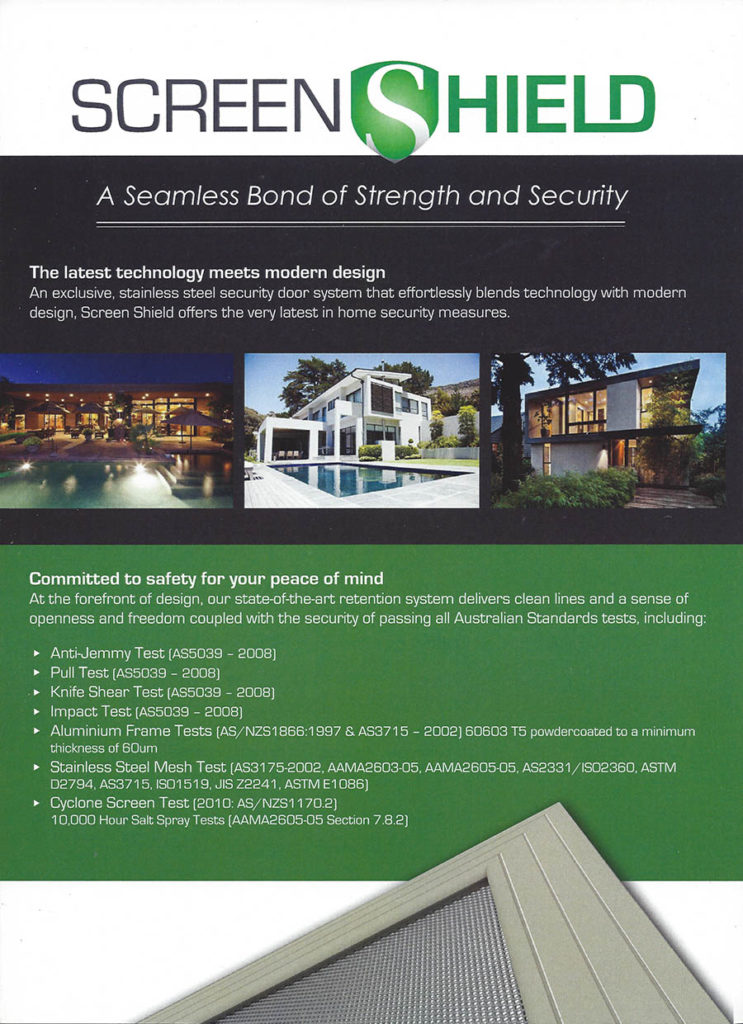 Screen Shield – Factory Direct Security Doors